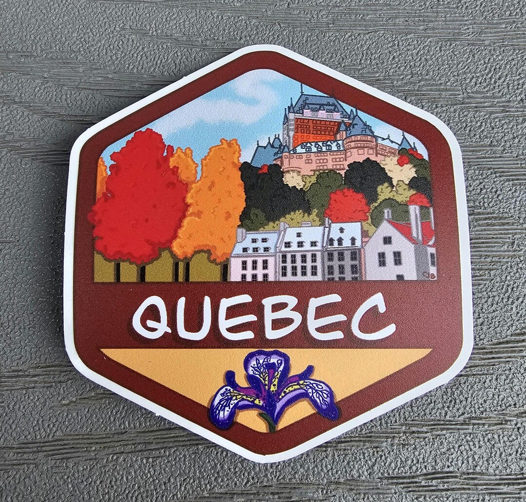 Quebec Sticker - Etsy