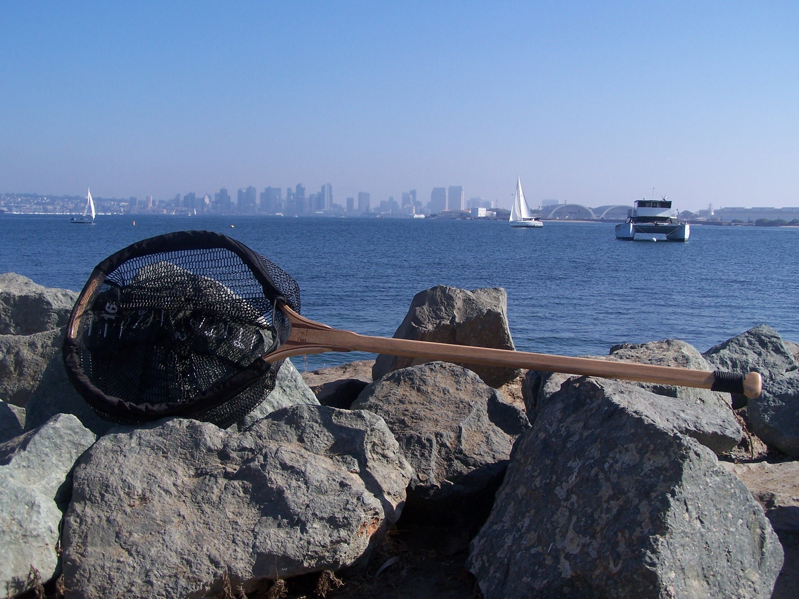 Wood Fishing Net Wood Landing Net Wood Boat Net | Etsy