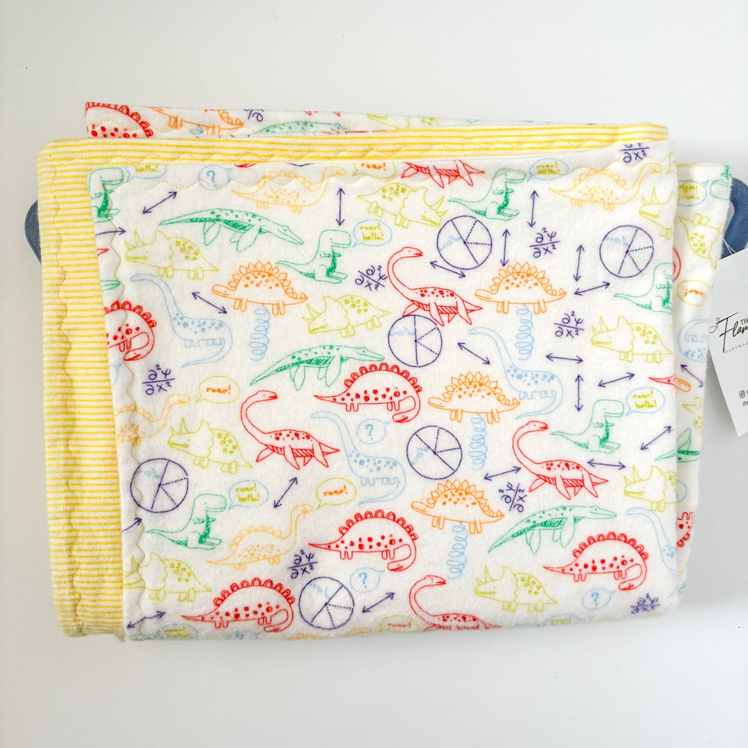 Clever Dinos Soft Cuddly Baby Blanket Tiny Dinosaurs Baby Blanket ...