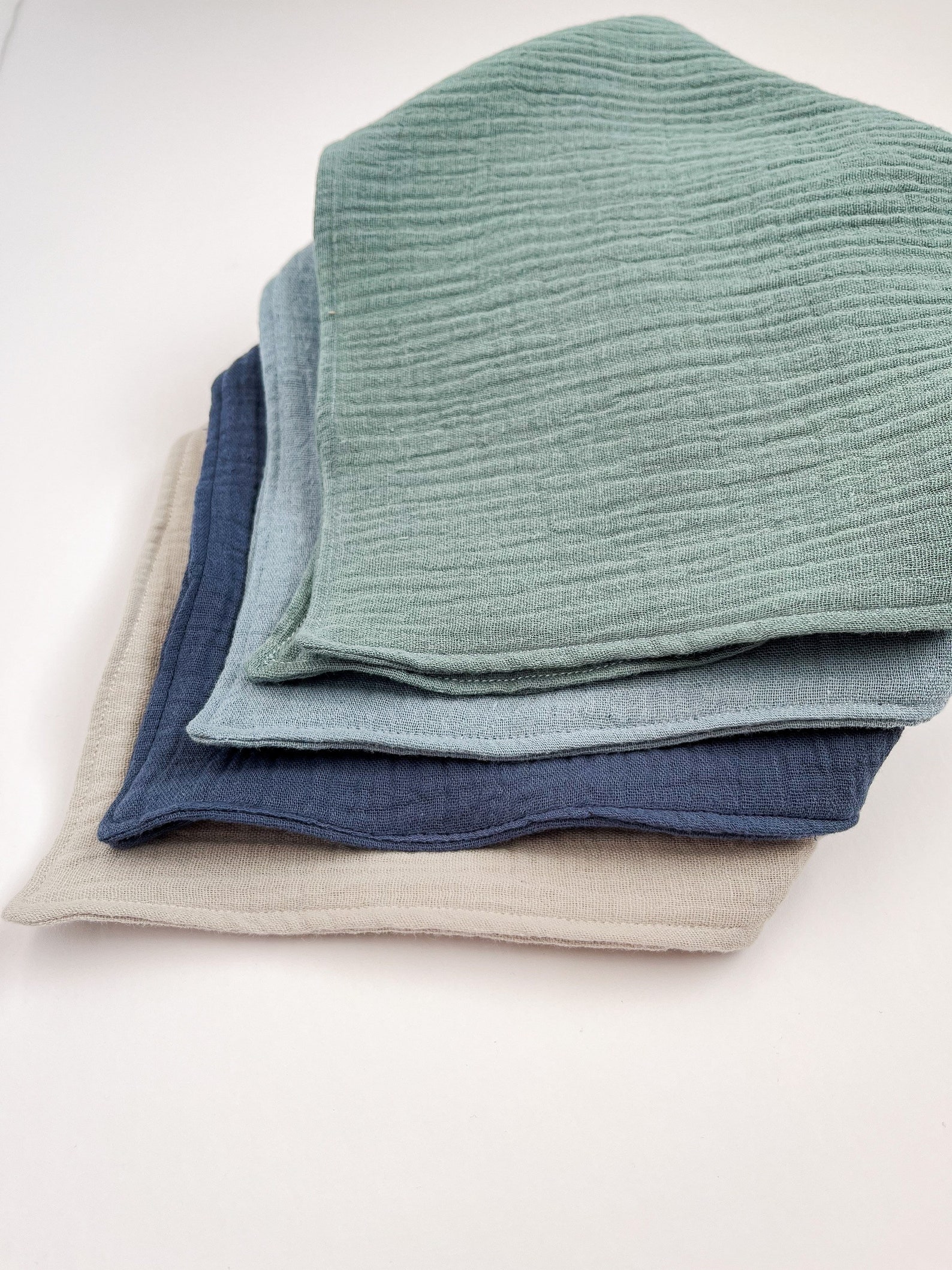 Absorbent Muslin Bandana Bibs for Babies Neutral Baby Bib - Etsy