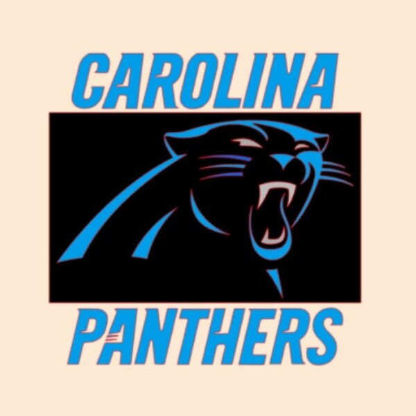 Carolina Panthers Window Decal - Etsy