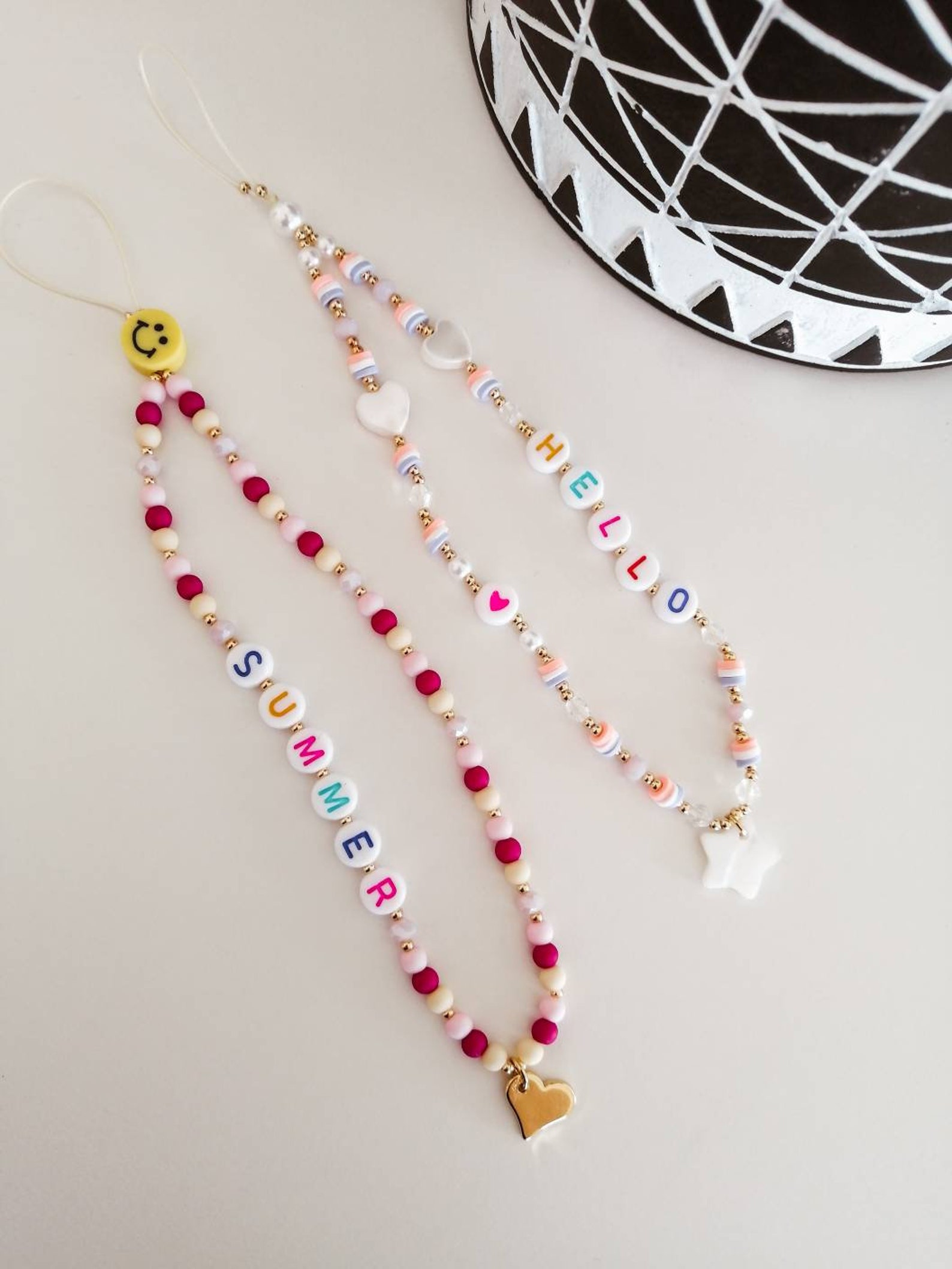 Bunte Handykette Handy Kette Perlen Phone Chain Handy Band | Etsy