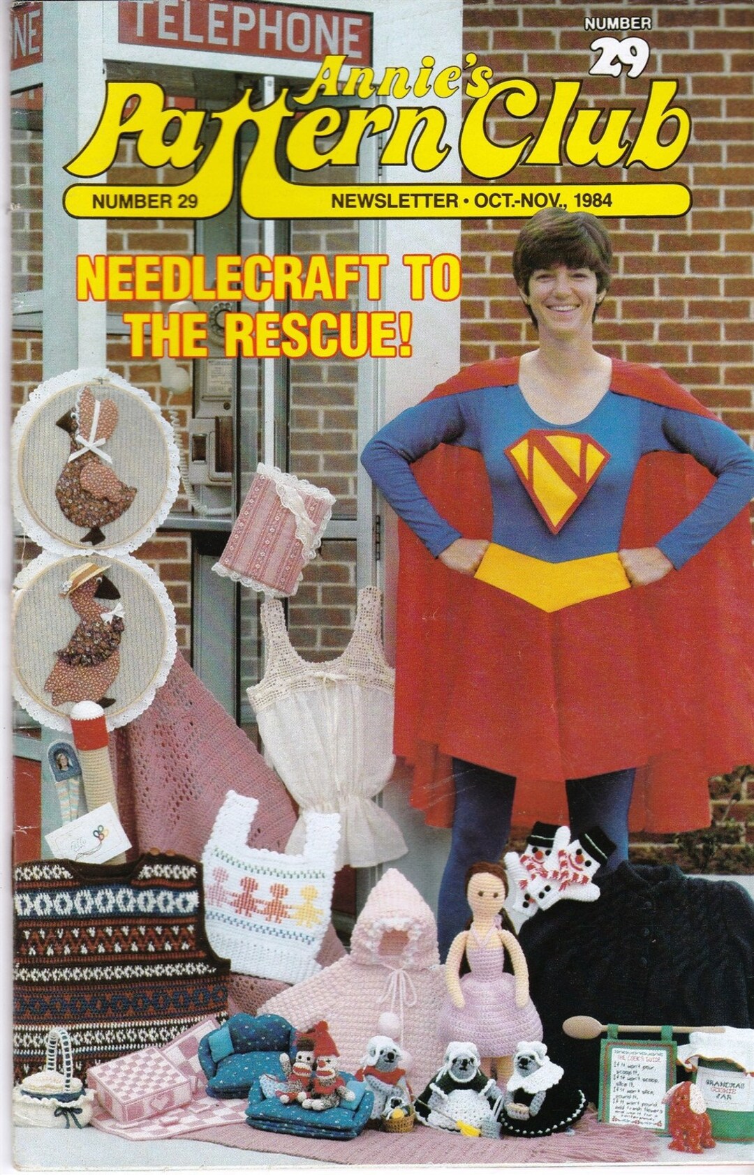 Annie's Pattern Club No 29 octobre-novembre 1984 avec modèles de ...