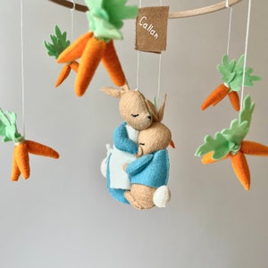 Custom Order for Erin , Peter Rabbit , Nursery Mobile Bunny ...