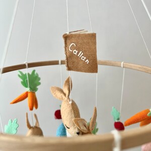 Custom Order for Erin , Peter Rabbit , Nursery Mobile Bunny ...