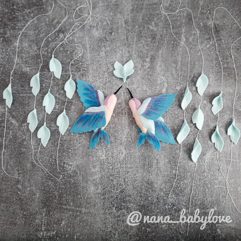 Hummingbirds Toys Tropical Toys Decor Toys Gift for Baby Girls - Etsy