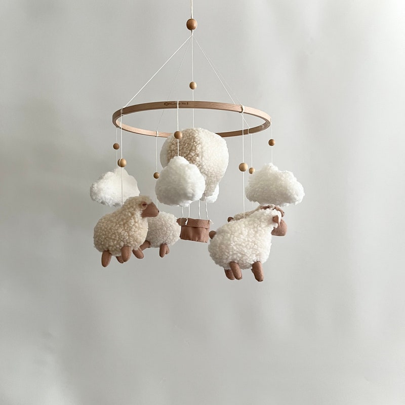 Sheep Mobile - Etsy