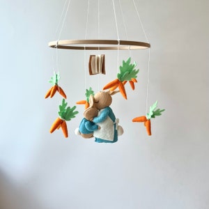 Custom Order for Erin , Peter Rabbit , Nursery Mobile Bunny ...