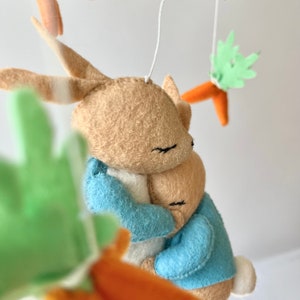 Custom Order for Erin , Peter Rabbit , Nursery Mobile Bunny ...