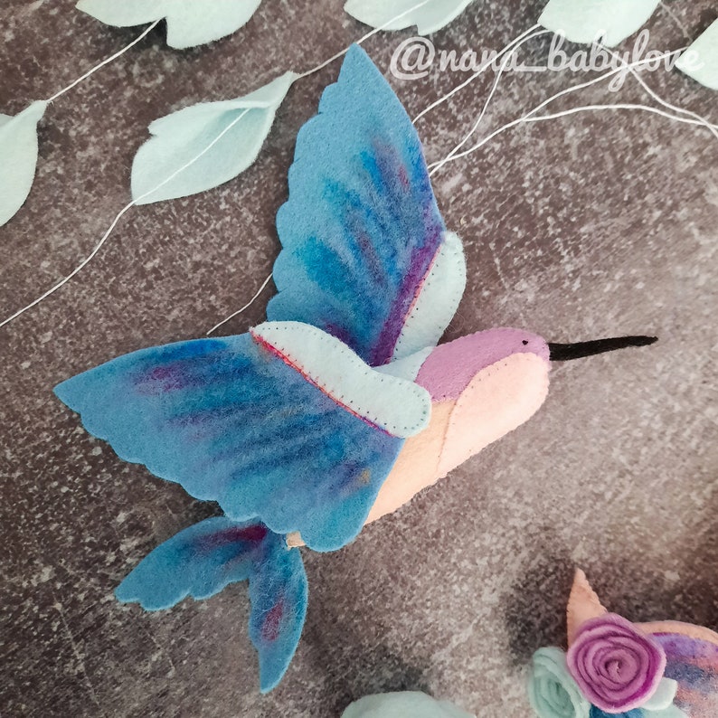 Hummingbirds Toys Tropical Toys Decor Toys Gift for Baby Girls - Etsy