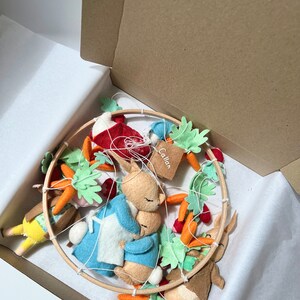 Custom Order for Erin , Peter Rabbit , Nursery Mobile Bunny ...