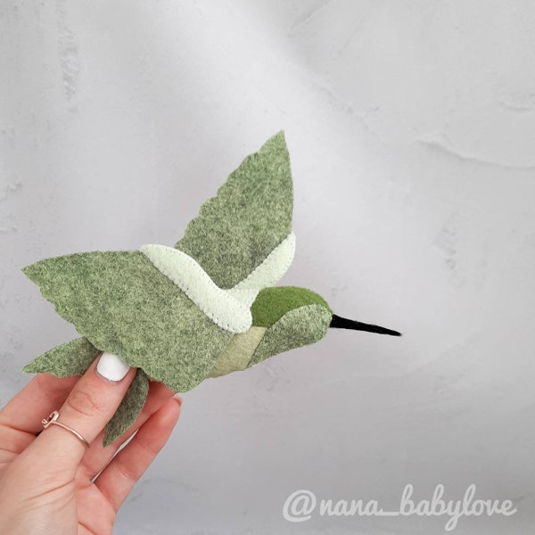 Felt Hummingbird Pattern - Etsy