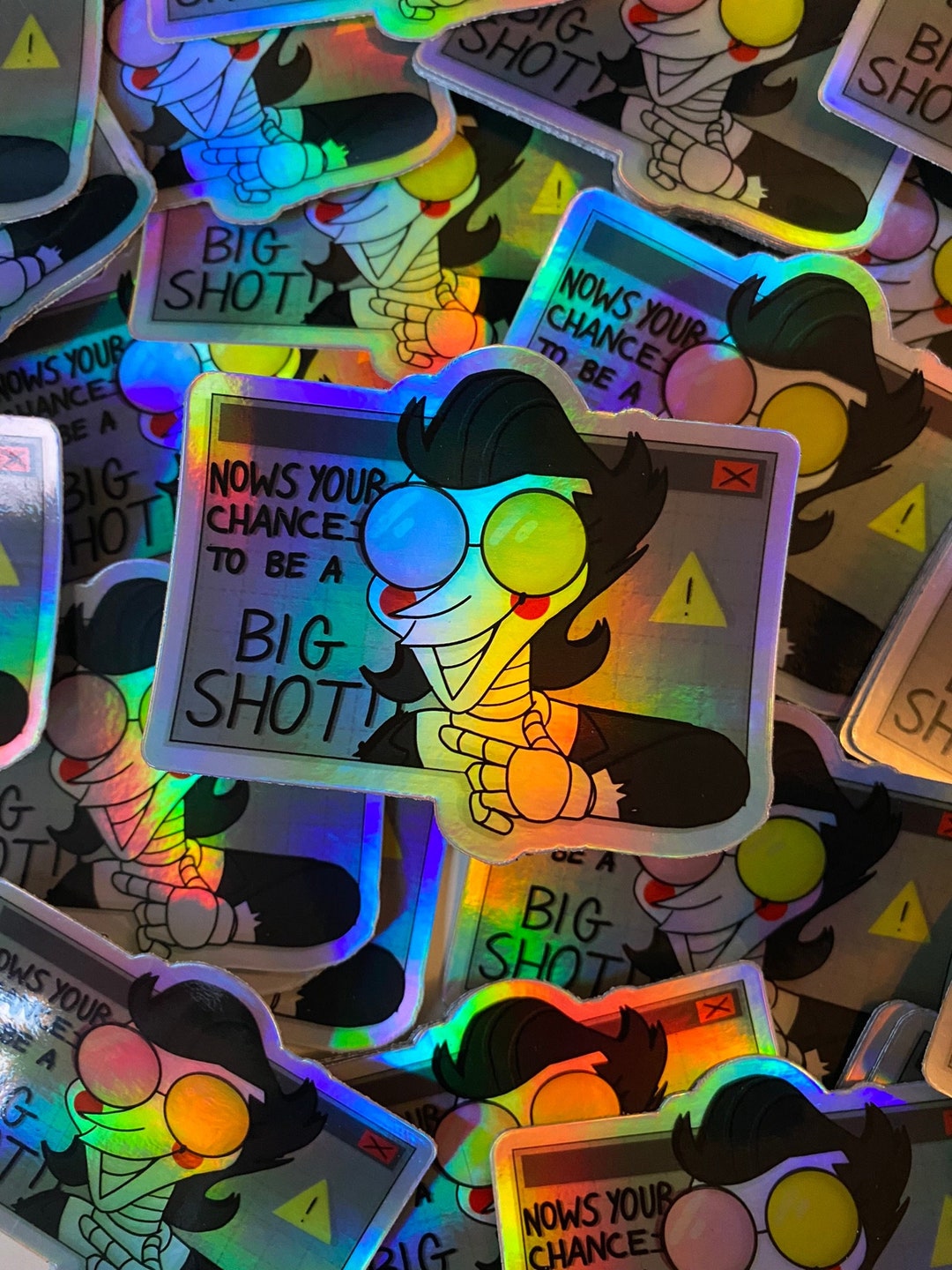 BIG SHOT Deltarune Spamton Sticker - Etsy