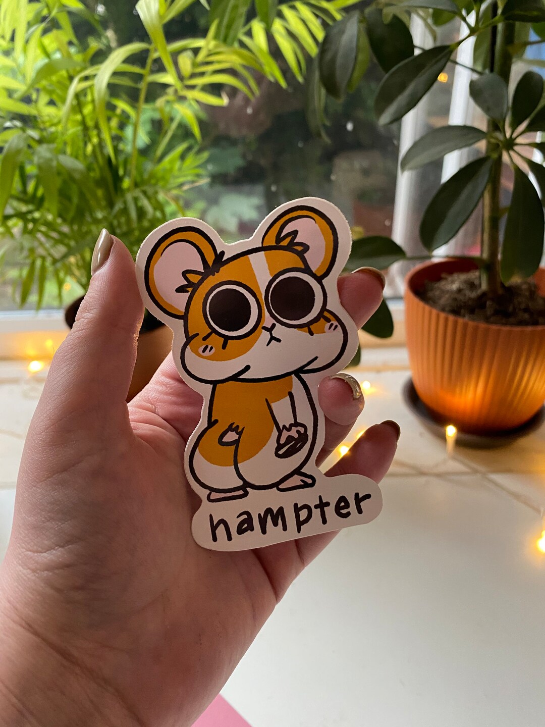 Hamster Hampter Meme Sticker - Etsy