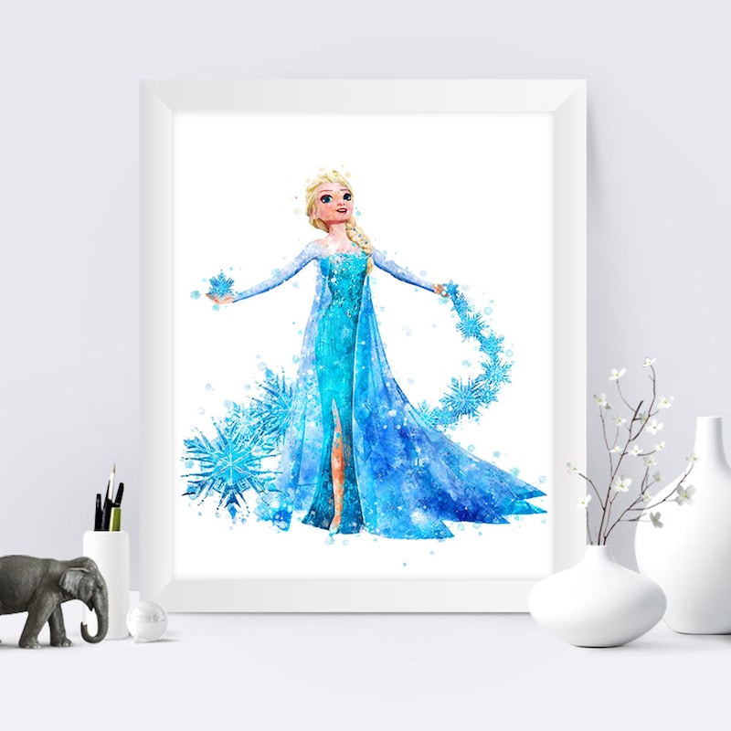 Frozen Poster - Etsy
