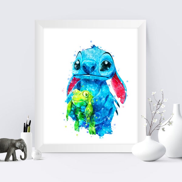 Stitch Poster - Etsy