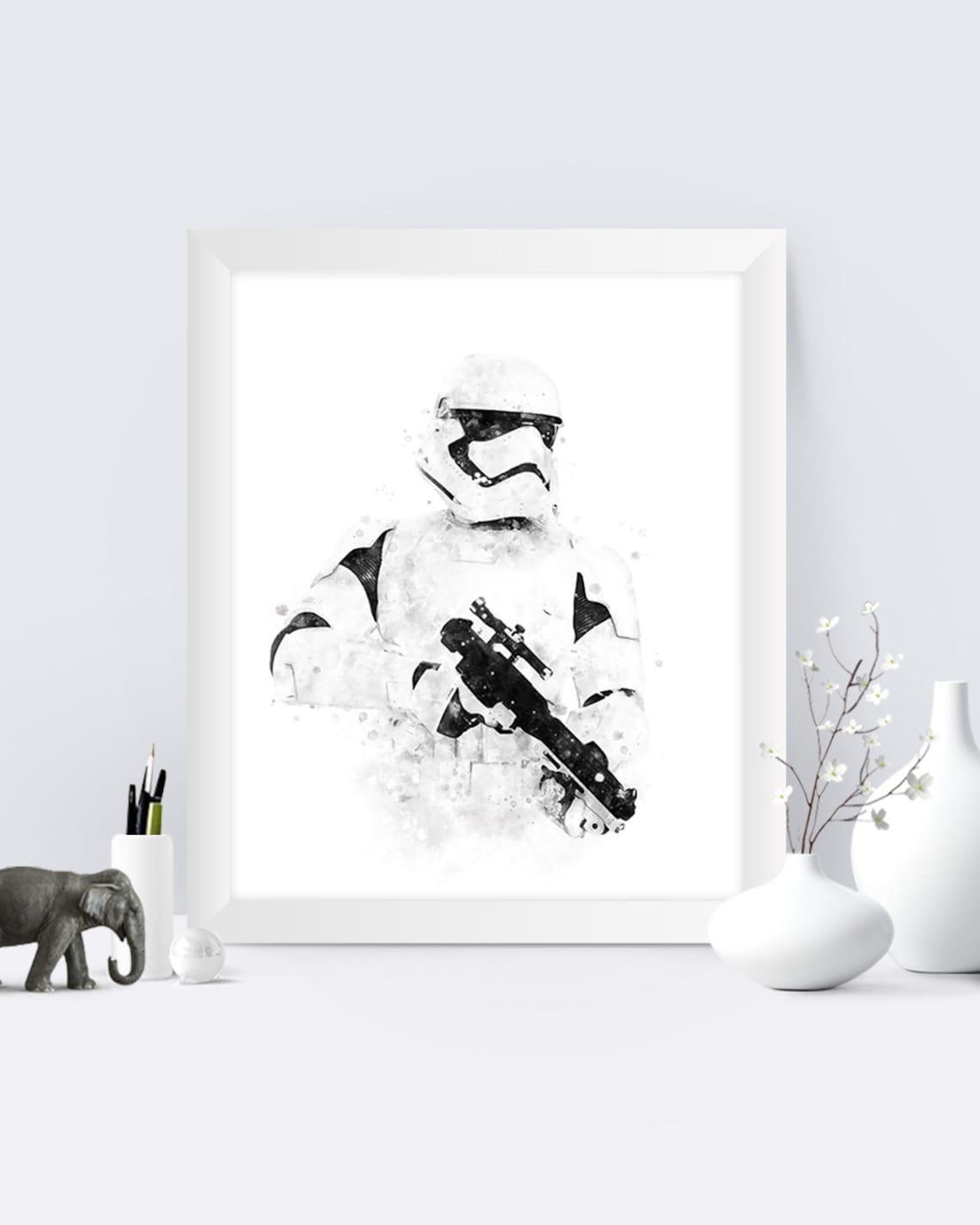 Stormtrooper Print Star Wars Poster Star Wars Stormtrooper Watercolor ...