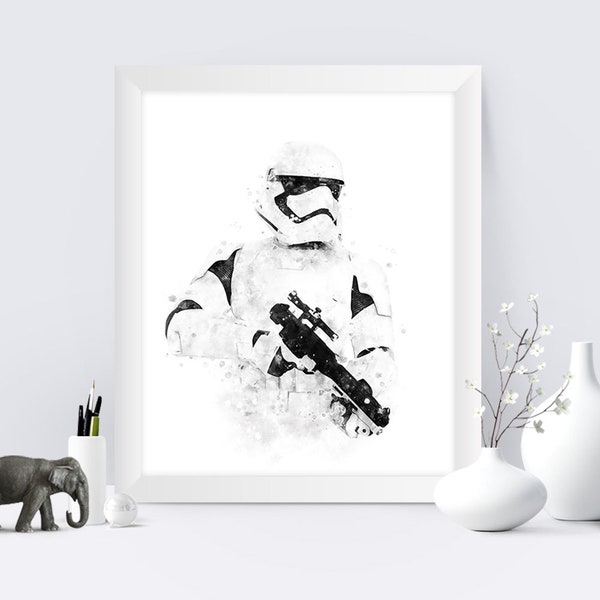 Stormtrooper Print - Etsy