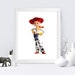Jessie Art Print Jessie Watercolor Printables Toy Story Art - Etsy