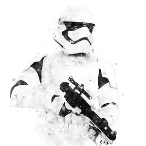Stormtrooper Print Star Wars Poster Star Wars Stormtrooper Watercolor ...