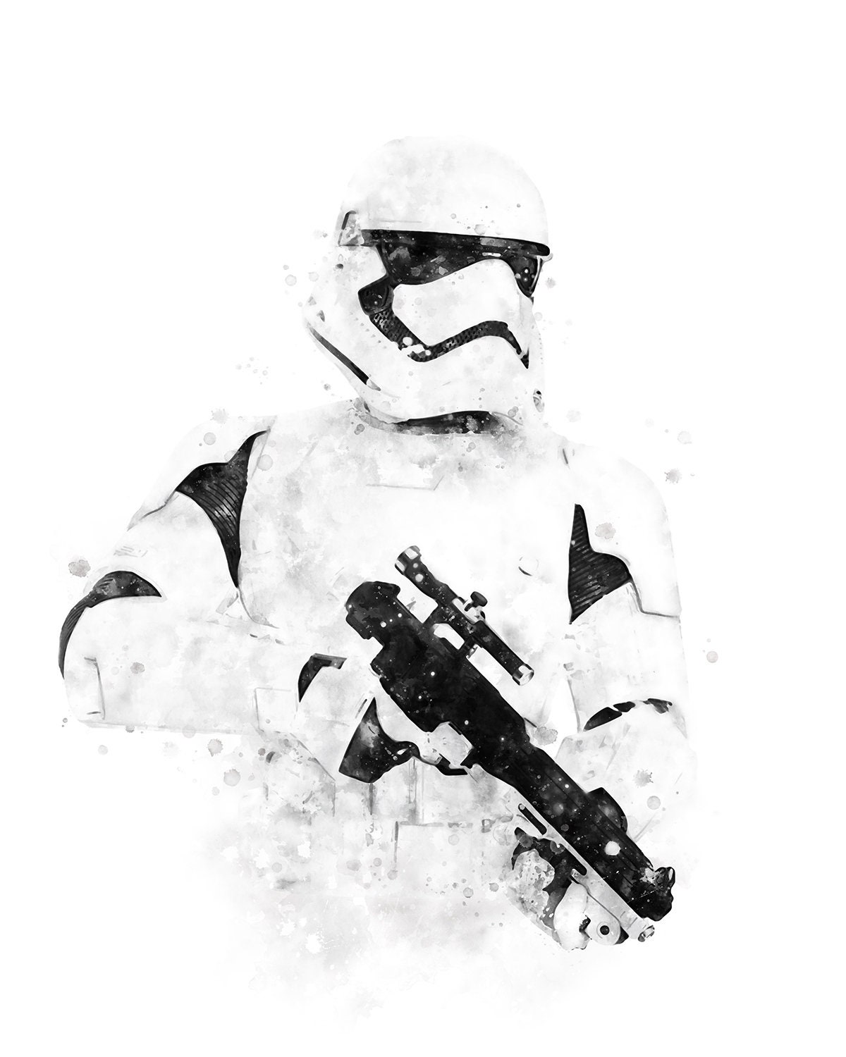 Stormtrooper Print Star Wars Poster Star Wars Stormtrooper - Etsy