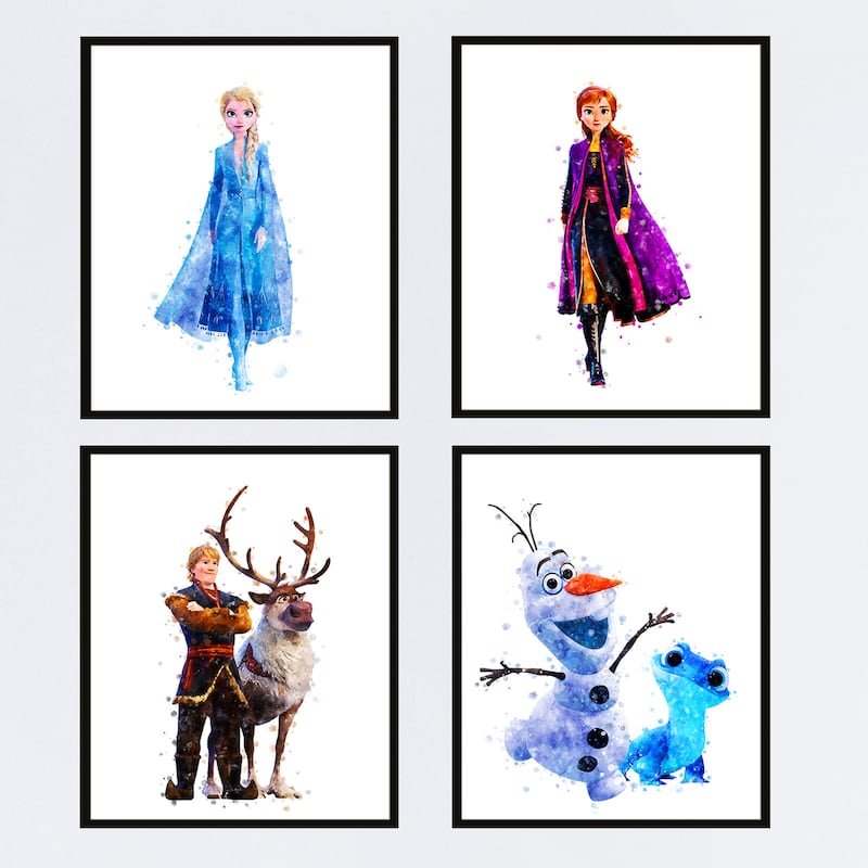 Frozen Poster - Etsy