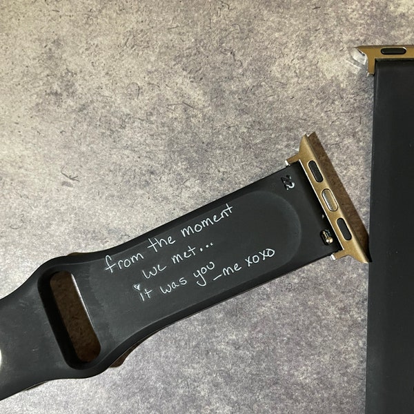 Handwriting Band - Etsy