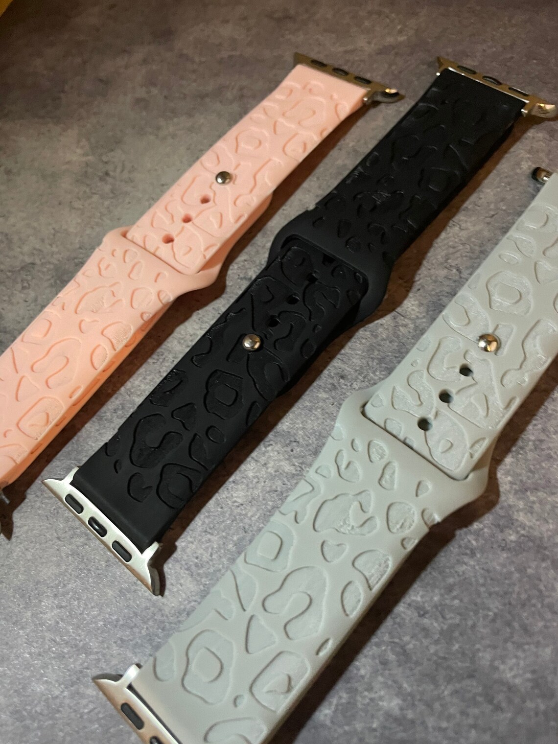 Smartwatch Silicone Bands Leopard Print Cheetah Watch - Etsy