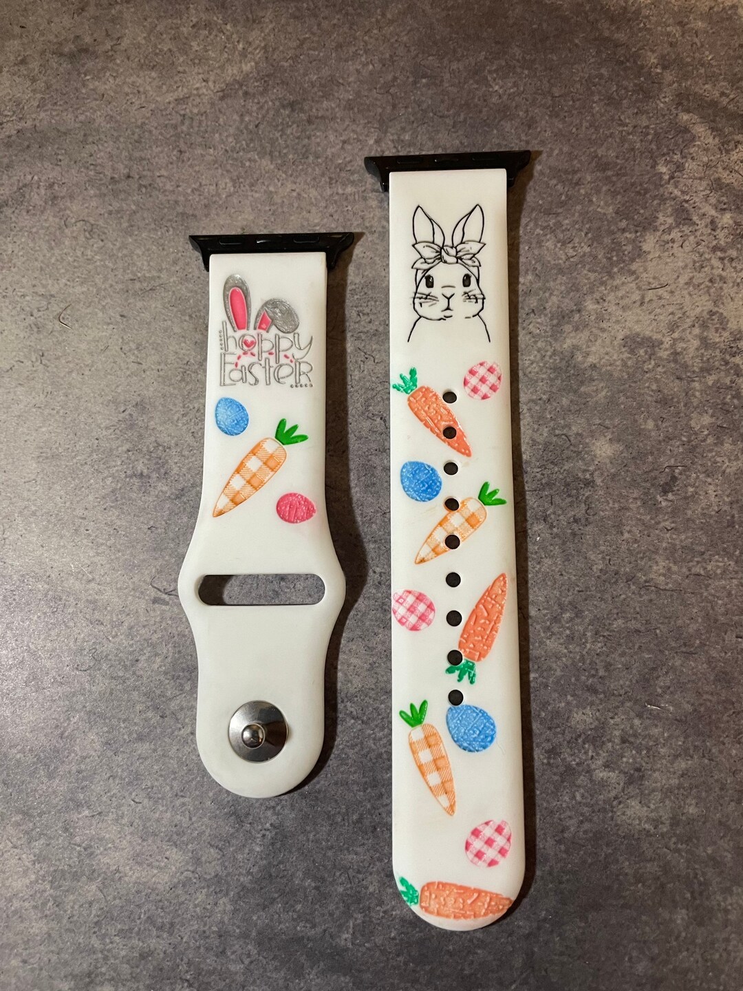 Smartwatch Silicone Bands, Easter Watch Bands, 42/44mm, 38/40mm, Happy ...