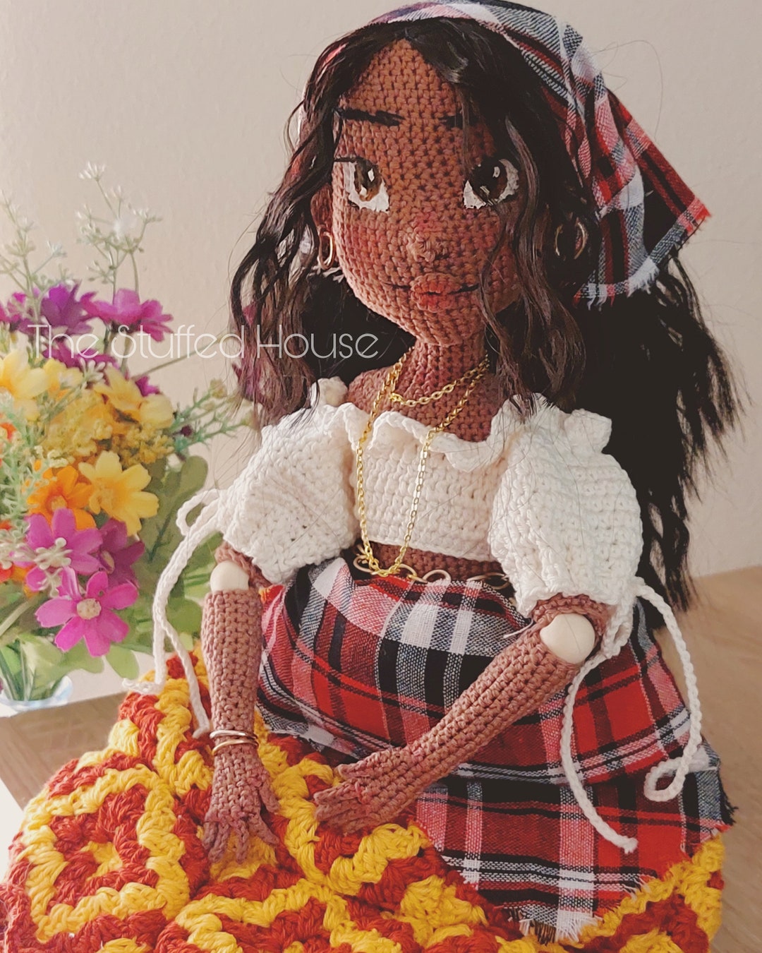 Gypsy Collectible Doll, Gypsy Doll, Ethnic Doll, Beautiful Black Doll ...