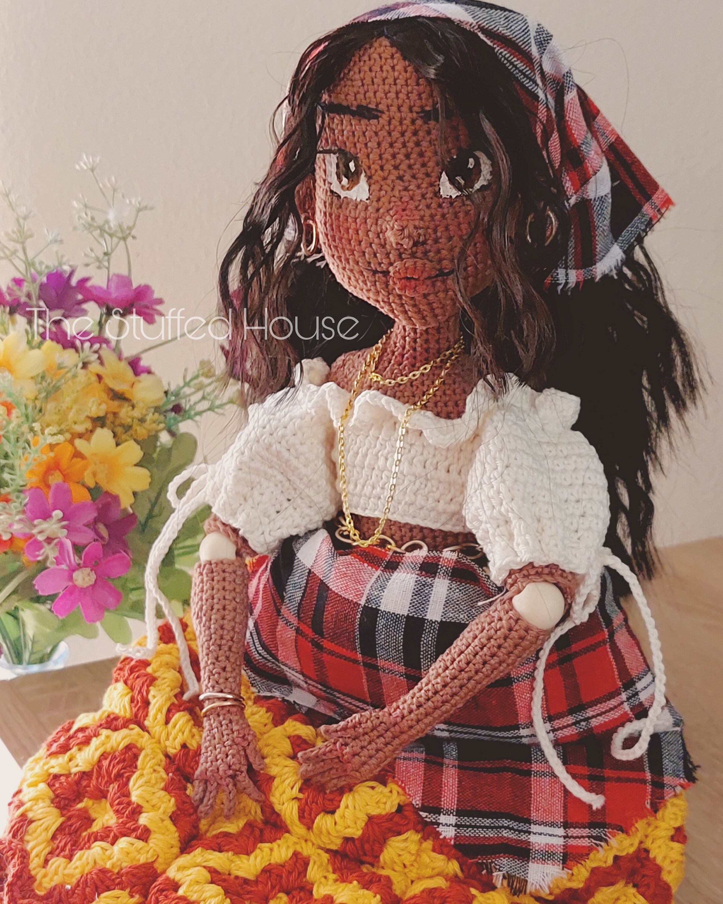 Gypsy Collectible Doll, Gypsy Doll, Ethnic Doll, Beautiful Black Doll ...