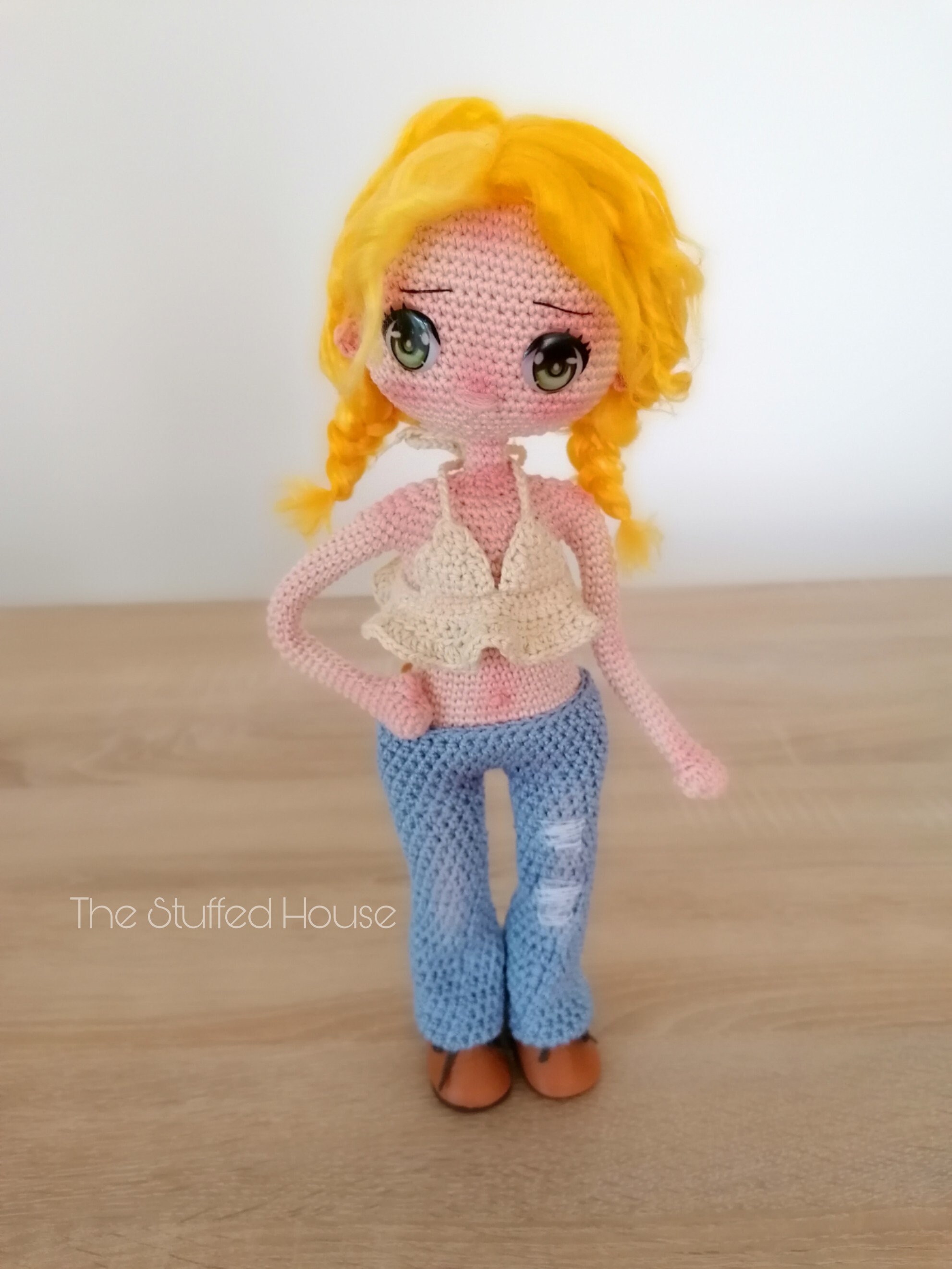 Amigurumi Doll Pattern Amigurumi Country Doll Two Crochet - Etsy