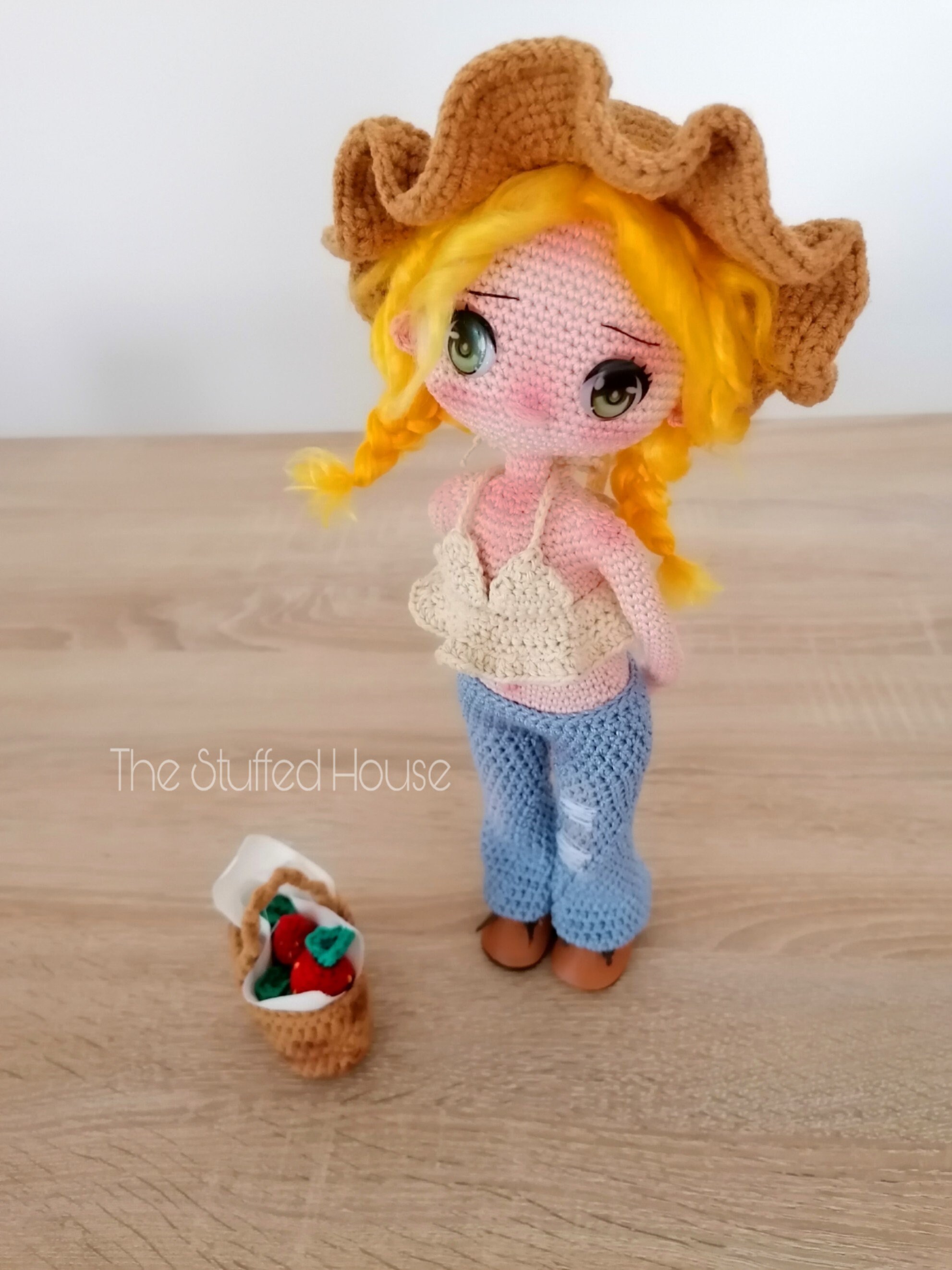 Amigurumi Doll Pattern Amigurumi Country Doll Two Crochet - Etsy