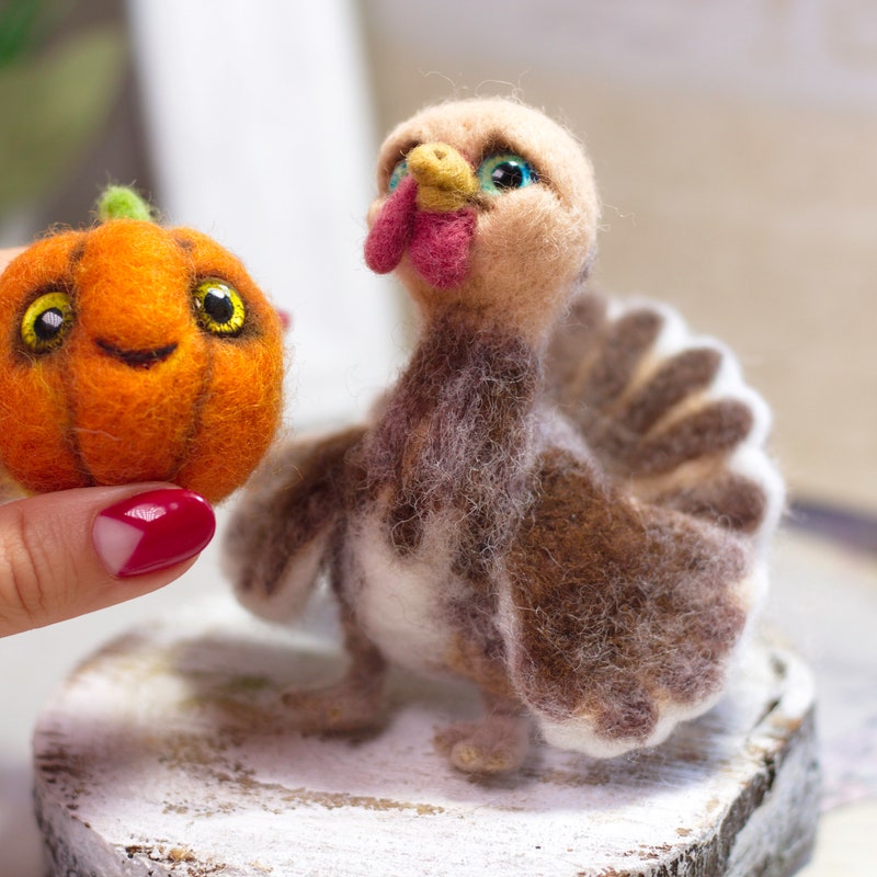 Felt Turkey - Etsy