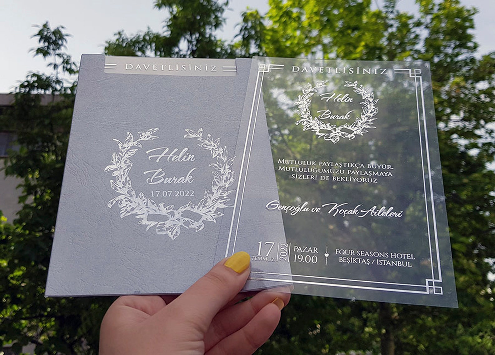 Acrylic Invitations Acrylic Wedding Invitations Wedding | Etsy