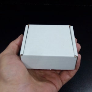 Mini Kraft Box, Small Product Boxes, White, Brown Kraft Gift Box, Paper ...