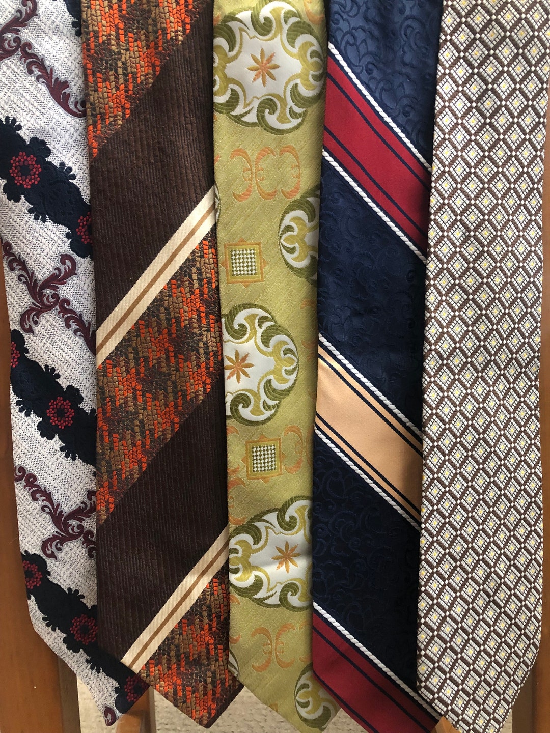 Vintage Ties, Kipper Tie, Rare Designs 70s, 80s - Etsy UK