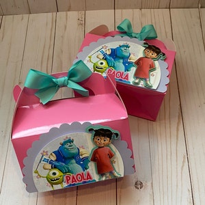 Monster Inc Favor Box, Monsters Inc Box,monsters Inc Party,sulley Party ...