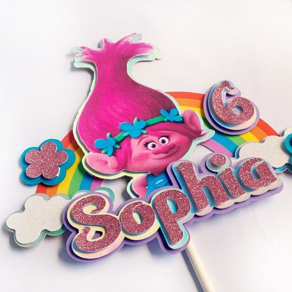 Trolls World Tour Invitation - Etsy