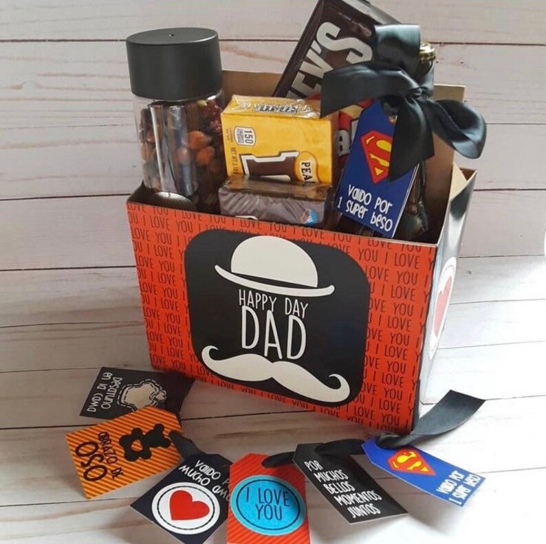 Father Gift Box Father Surprise Box Father Personalized Box | Etsy