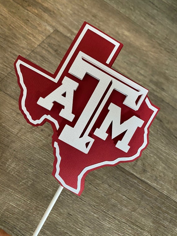 Texas Toppertexas Cake Texas Universitytexas - Etsy