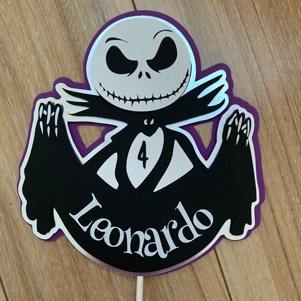 Jack Skellington Cake - Etsy