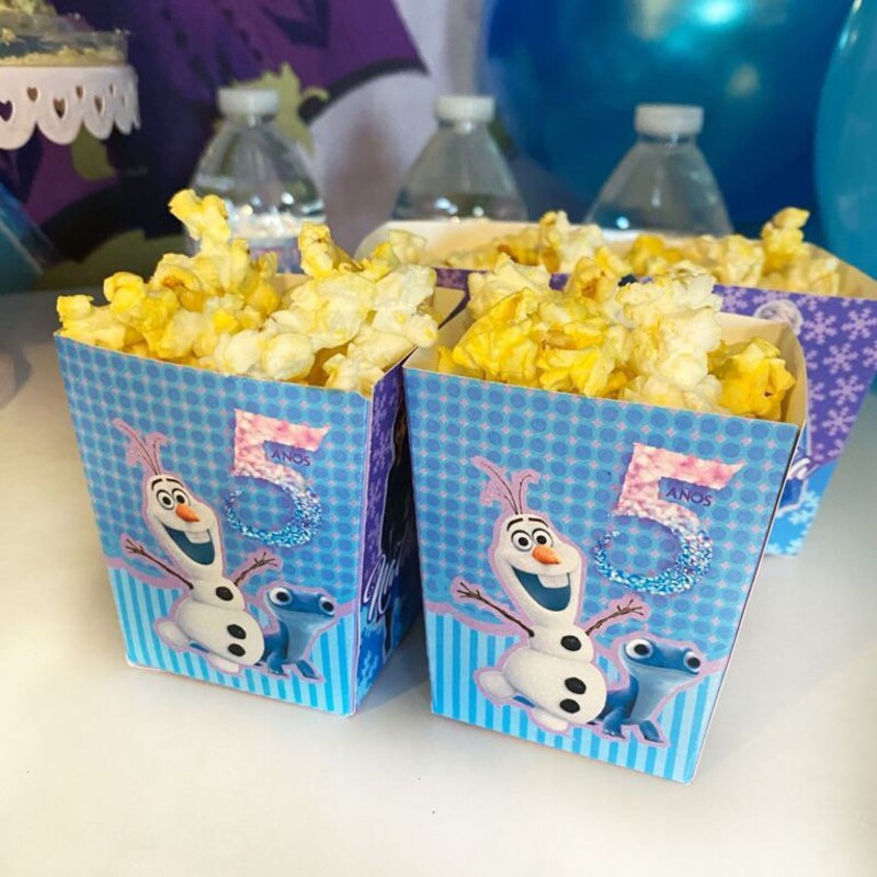 Elsa Popcorn - Etsy