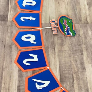 Florida Gators, Florida Gators Banner, Gators Banner, UF Garland ...
