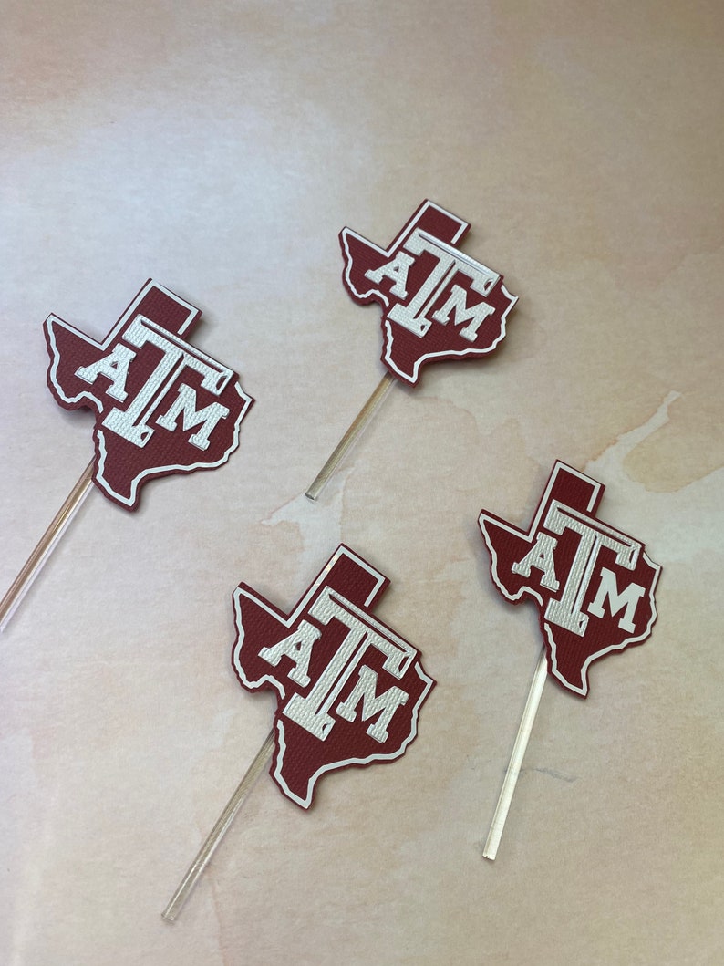 Texas Toppertexas Cake Texas Universitytexas - Etsy