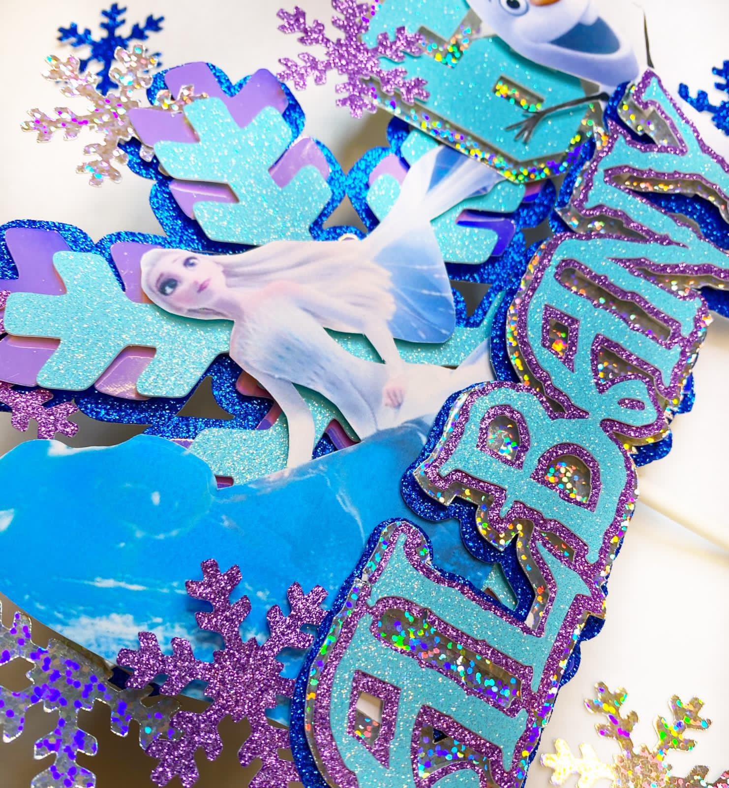 Frozen Topper Frozen Birthday Frozen Party Frozen Cake - Etsy