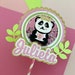 Panda Topper Panda Cake Topperpanda Party Panda Birthday - Etsy