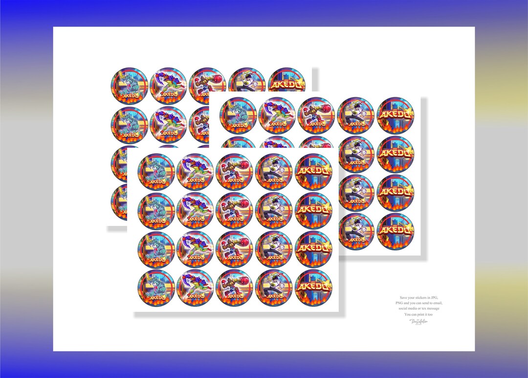 Akedo,akedo Stickers,akedo Ultimate,arcade Warrior,akedo Chux Lee,akedo ...
