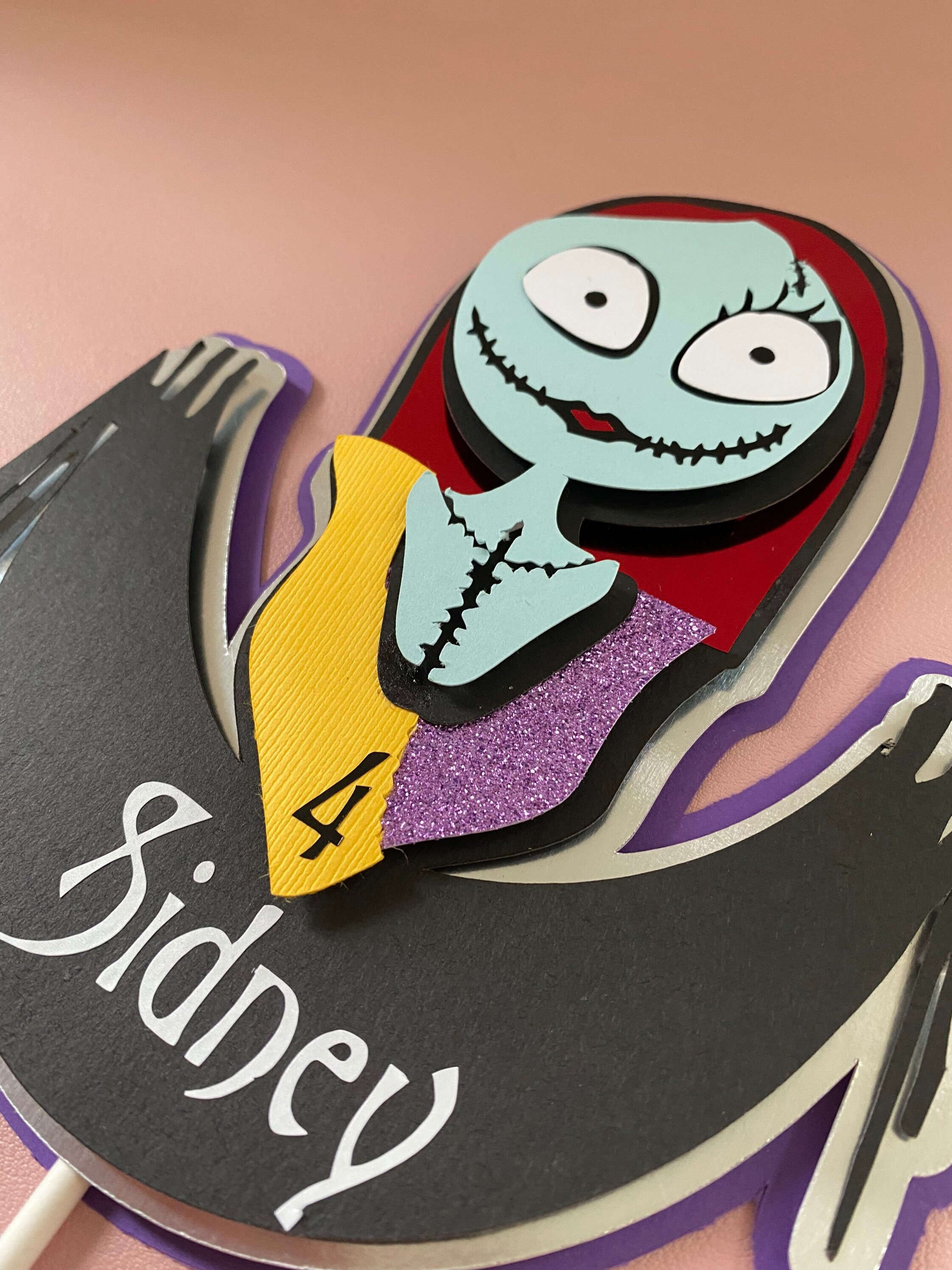 Jack Topper Sally Topper Jack Skellington Jack Cake - Etsy