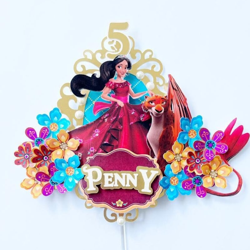 Elena Cake Topper - Etsy